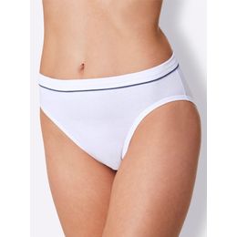 w&auml;schepur W&Auml;SCHEPUR Damen Jazz-Pants Slips, Gr. 50, wei&szlig;, 95% Baumwolle, 5% Elasthan, Unterhosen