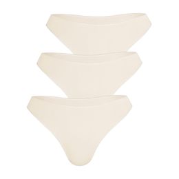 Nina von C. Damen Jazz-Pants Slips "3er Pack Damen Jazzpant Secret", Gr. 36, beige, Stoff, Obermaterial: 95% Polyamid PA. 5% Elasthan EL., Unterhosen