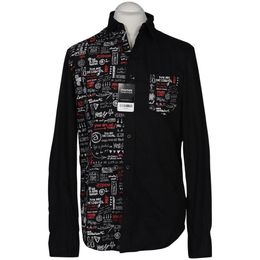 Desigual Hemd Herren Gr&ouml;&szlig;e L Second Hand schwarz