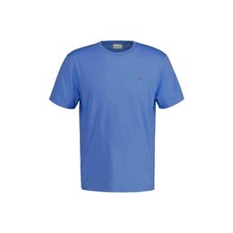 Gant Damen T-Shirt "T-Shirt Reg Shield 1er Pack", blau, Gr. XXXL, Obermaterial: 100% Baumwolle CO., Shirts