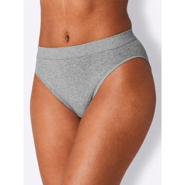 Comtessa Damen Jazz-Pants Slips, Gr. 40, grau, 95% Baumwolle, 5% Elasthan, Unterhosen