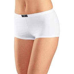 H.I.S. H.I.S Damen Panty, Gr. 44, wei&szlig;, Jersey, Obermaterial: 95% Baumwolle, 5% Elasthan, unifarben, Unterhosen, aus elastischer Baumwoll-Qualit&auml;t