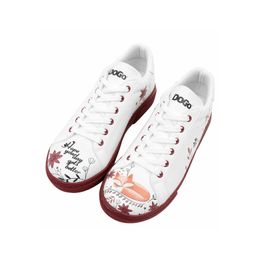 DOGO Damen Sneaker "Ace Low-Top Sneaker Spirit Animal Damen Sneaker", Gr. 40, bunt, Lederimitat, Schuhe, Handgefertigt