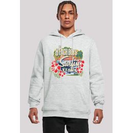F4NT4STIC Herren Kapuzenpullover "The Beach Boys Musik Band Tropical", grau, Gr. L, Obermaterial: 65% Baumwolle, 35% Polyester, Pullover, Premium