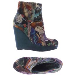 Desigual Stiefelette Damen Gr&ouml;&szlig;e 37 Second Hand bunt