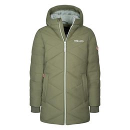 Trollkids Kinder Funktionsmantel "GIRLS BERGEN COAT", gr&uuml;n, Gr. 92, unifarben, Web, Obermaterial: 100% Polyester. Futter: 100% Polyester. Wattierung: