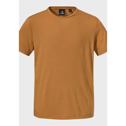 Sch&ouml;ffel SCH&Ouml;FFEL Herren Funktionsshirt "T Shirt Style Collada MNS", braun, Gr. 54, Oberstoff: 60% Baumwolle, 40% Polyester, Shirts