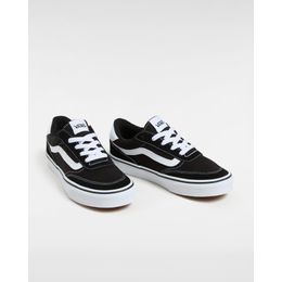 Vans Damen Sneaker "Brooklyn LS", Gr. 41bzw, suede, canvas schwarz, wei&szlig;, Leder, Schuhe
