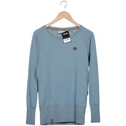 Naketano Langarmshirt Damen Gr&ouml;&szlig;e S Second Hand hellblau