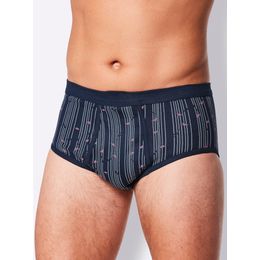 King&acute;S Club KINGS CLUB Herren Slip, Gr. 8, blau, 100% Baumwolle, Unterhosen