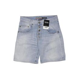 PLEASE Shorts Damen Gr&ouml;&szlig;e XS Second Hand hellblau