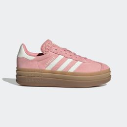 Damen Sneaker "GAZELLE BOLD", adidas originals, Gr. 40,5, wei&szlig;, Leder, Synthetik, Schuhe