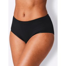 Speidel Damen Slip, Gr. 38, schwarz, 100% Baumwolle, Unterhosen