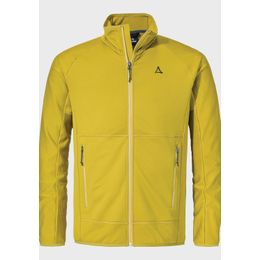 Sch&ouml;ffel SCH&Ouml;FFEL Herren Fleecejacke "Fleece Jk Style Cascata MNS", gelb, Gr. 50, Oberstoff: 94% Polyester, 6% Elasthan, Jacken