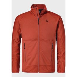 Sch&ouml;ffel SCH&Ouml;FFEL Herren Fleecejacke "Fleece Jk Style Cascata MNS", rot, Gr. 56, Oberstoff: 94% Polyester, 6% Elasthan, Jacken