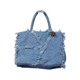 Anokhi Handtasche gross Damen Gr&ouml;&szlig;e One Size Second Hand blau
