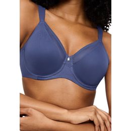 Triumph Damen Minimizer-BH "True Shape Sensation", Gr. 75vintage denim, Jersey, Obermaterial: 72% Polyamid, 28% Elasthan, BHs, verkleinert die Brust