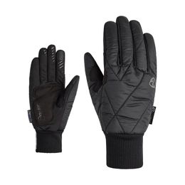 Ziener Damen Fahrradhandschuhe "DAGGI AW TOUCH", schwarz, Gr. 7,5, Materialmix, Handschuhe