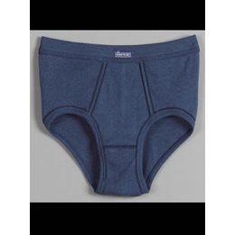 King&acute;S Club KINGS CLUB Herren Slip, Gr. 5, blau, 100% Baumwolle, Unterhosen