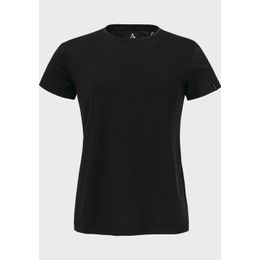 Sch&ouml;ffel SCH&Ouml;FFEL Damen Funktionsshirt "T Shirt Style Collada WMS", schwarz, Gr. 38, Oberstoff: 60% Baumwolle, 40% Polyester, Shirts