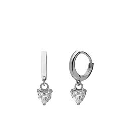 Lucardi Earrings 'Klassisch' female Silver size Onesize