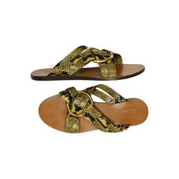 Chlo&eacute; Chlo&eacute; Sandalen Damen Gr&ouml;&szlig;e 39 Second Hand gelb