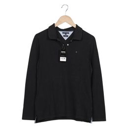 Tommy Hilfiger Poloshirt Damen Gr&ouml;&szlig;e XL Second Hand schwarz