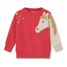 Tchibo - Kinder-Sweatshirt mit angerauter Innenseite - M&auml;dchen - Gr. 98/104 - creme