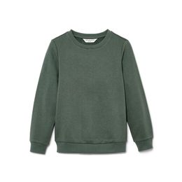 Tchibo - Kinder-Sweatshirt mit angerauter Innenseite - Herren - Gr. 134/140 - gr&uuml;n