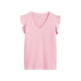 Marc O'Polo Marc O'Polo DENIM T-Shirt Damen Größe L pink / weiß