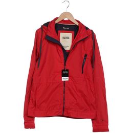 Tommy Jeans Jacke Herren Gr&ouml;&szlig;e M Second Hand rot