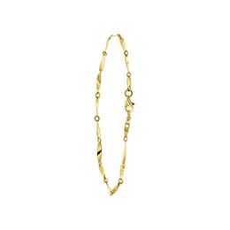 Lucardi Armband Damen Größe 19 gold