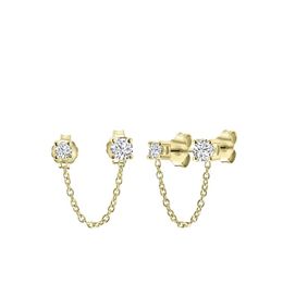 Lucardi Earrings female Gold size Onesize