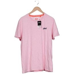 Superdry & Co T-Shirt Herren Gr&ouml;&szlig;e XXL Second Hand pink