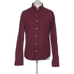Abercrombie & Fitch Abercrombie & Fitch Hemd Herren Gr&ouml;&szlig;e M Second Hand rot