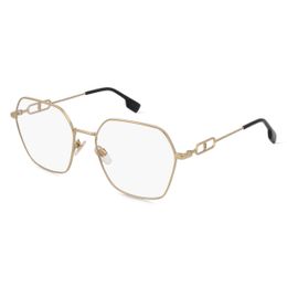 Burberry BE1361 Brille Damen | Fassung: Vollrand, Quadratisch, Gold