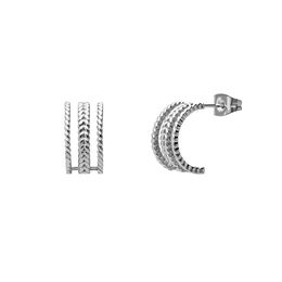 Lucardi Earrings 'Chic' female Silver size Onesize