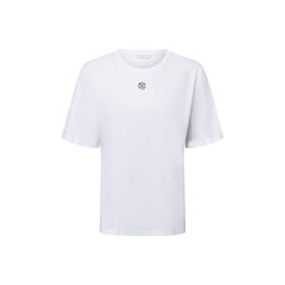 MSCH COPENHAGEN T-Shirt 'Melea' Damen Gr&ouml;&szlig;e XS/S schwarz / wei&szlig;
