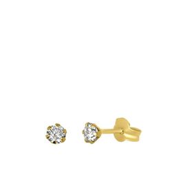 Lucardi Earrings female Gold size 3