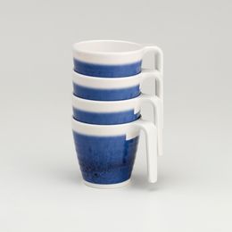 Flamefield Stacking Mug Becher 4er Set 350 ml azure - Kochgeschirr-Sets