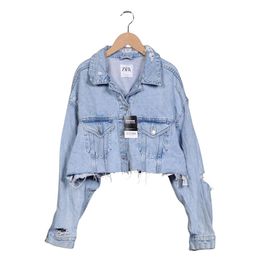 Zara Jacke Damen Gr&ouml;&szlig;e M Second Hand hellblau