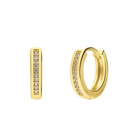 Lucardi Earrings female Gold size Onesize