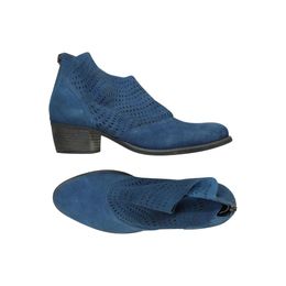 Deerberg Stiefelette Damen Gr&ouml;&szlig;e 40 Second Hand blau