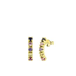 Lucardi Earrings 'Klassisch' female Gold size Onesize
