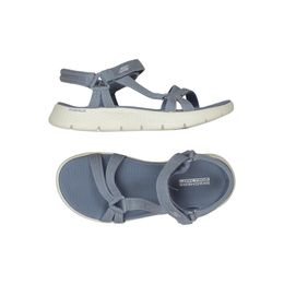 Skechers Sandalen Damen Gr&ouml;&szlig;e 37 Second Hand hellblau