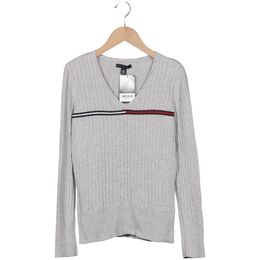 Tommy Hilfiger Pullover Damen Größe M Second Hand grau