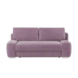 bobb Schlafsofa mit Boxspringpolsterung Viannie de Luxe lila/violett Ma&szlig;e (cm): B: 210 H: 92 T: 108.0 Sofas > Sofas nach Material > &raquo; Sofa DE