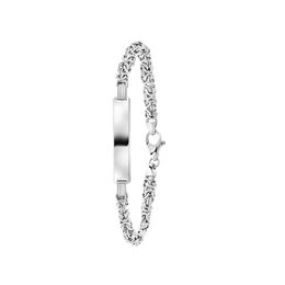 Lucardi Bracelet 'High Class' male Silver size 21