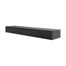M&ouml;bel Kraft TV-Lowboard schwarz Ma&szlig;e (cm): B: 200 H: 22 T: 43.0 &raquo; M&ouml;bel Kraft