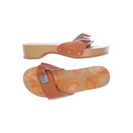 Scholl Sandalen Damen Gr&ouml;&szlig;e 37 Second Hand orange